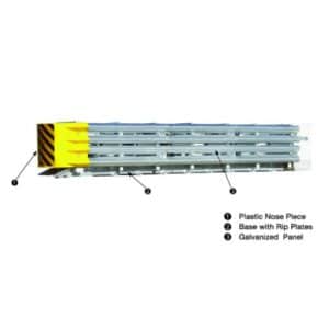 TRACC Crash Cushion System - Durable Galvanized Steel | High-Impact ...